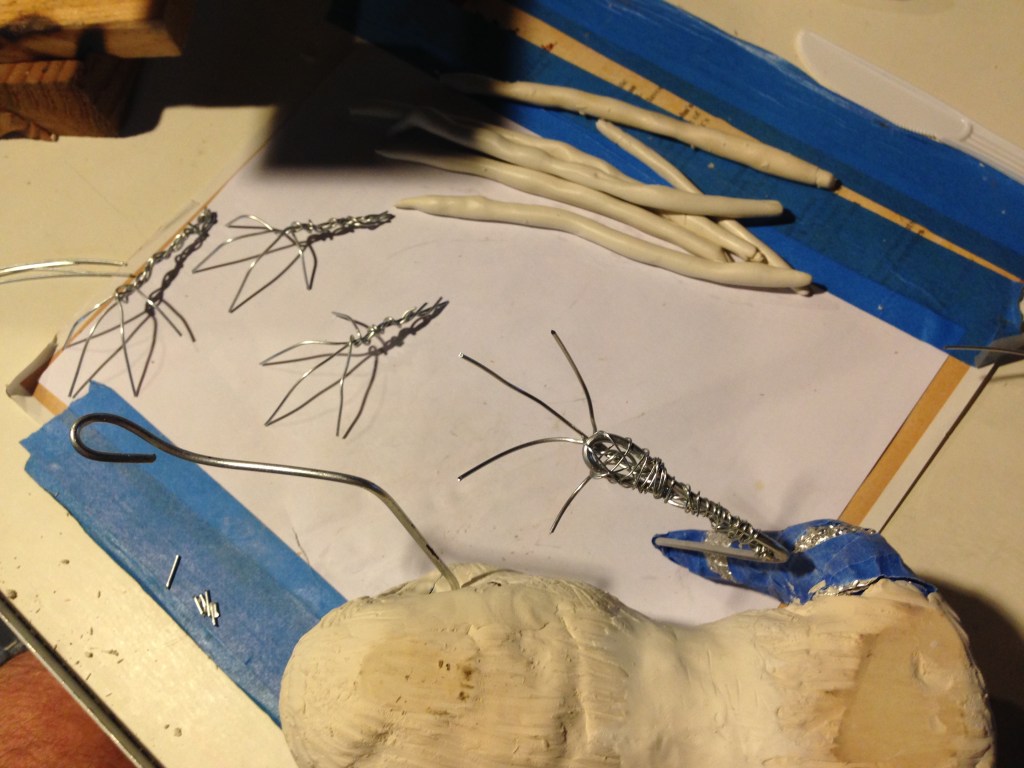 Clay Dragon Puppet Sculpture – MR. KESSELL