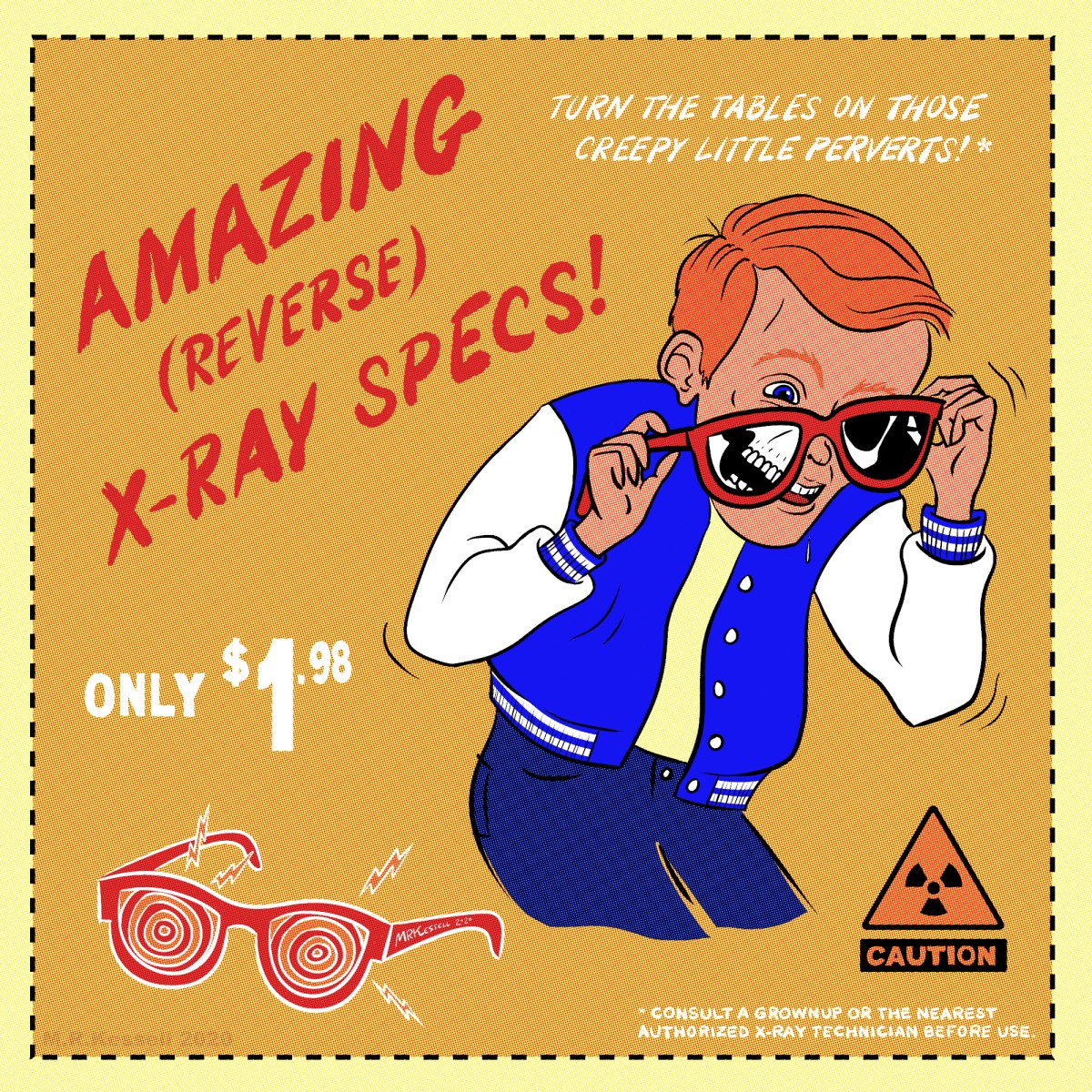 Amazing (Reverse) X-Ray Specs! – M. R. KESSELL