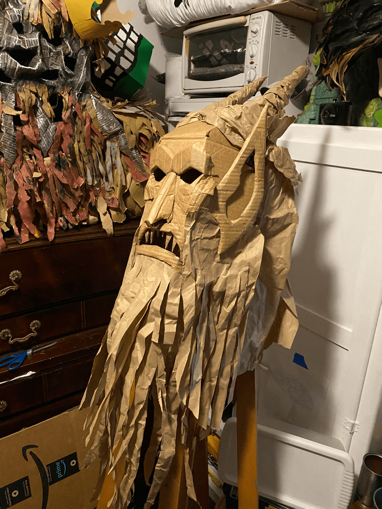 Make a Krampus Mask – M. R. KESSELL